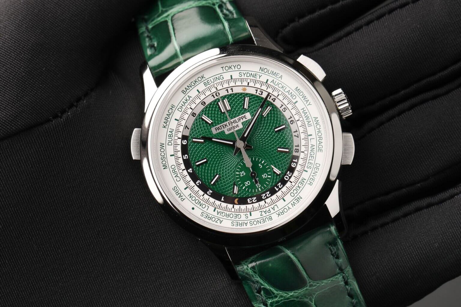 Complications World Time flyback chronograph 5930P-001 – Rare Rare Ltd ...